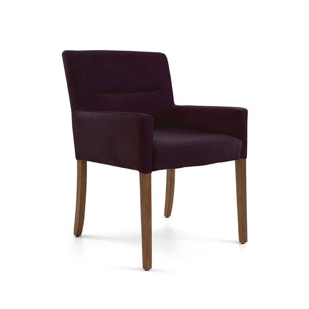 Cadeira poltrona plastico roxa | Casas Bahia