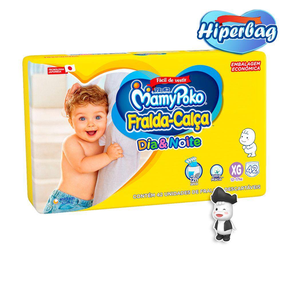 Fralda calca mamy poko dia e noite xg 104 unidades Black Friday | Vale ...
