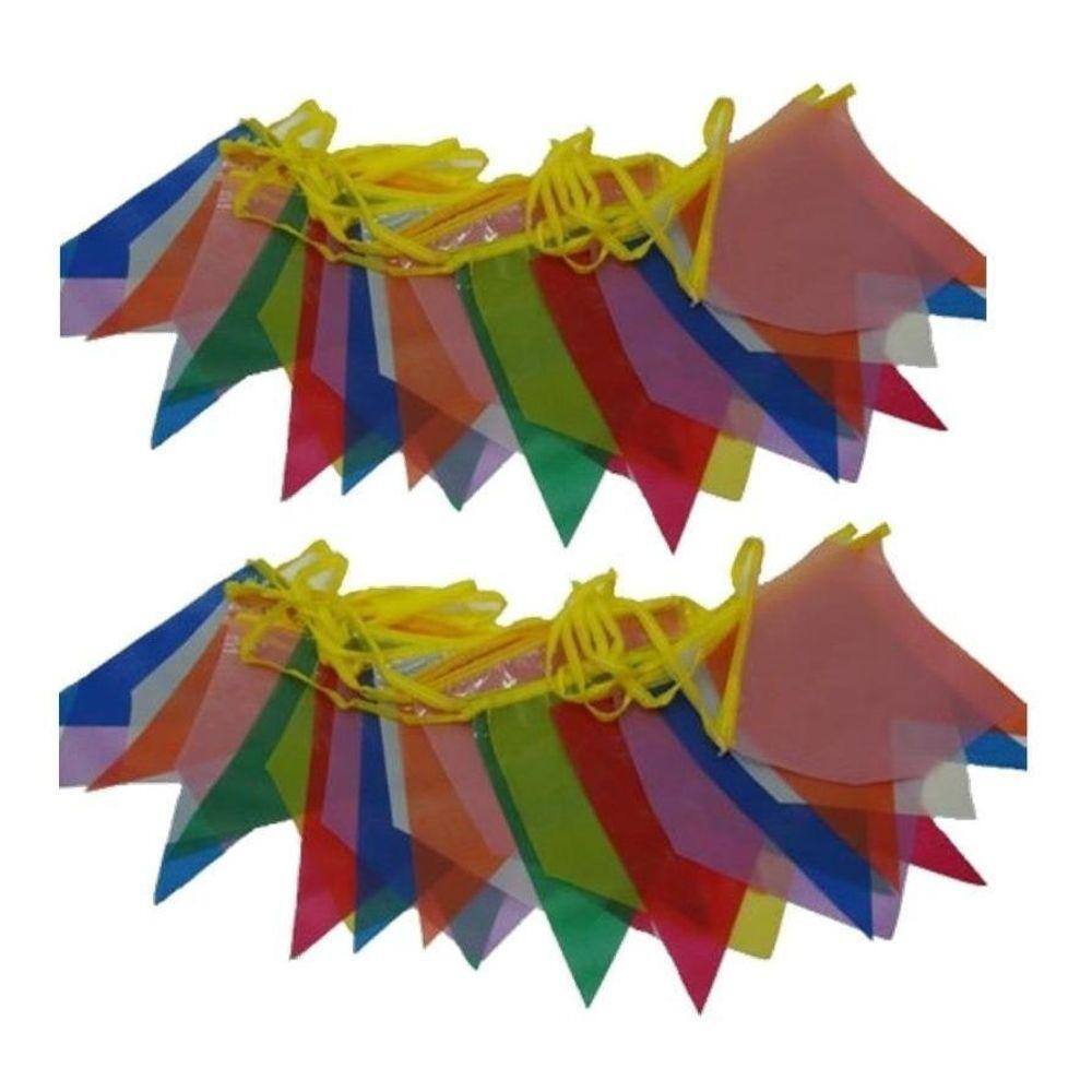 Bandeirinha festa junina quadriculada | Casas Bahia