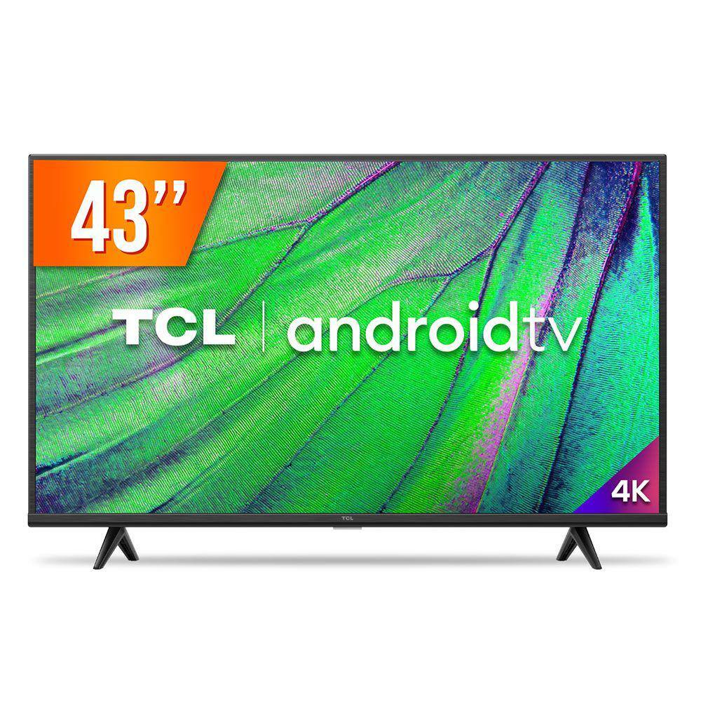 Smart tv 43 polegadas 4 k da tcl | Casas Bahia