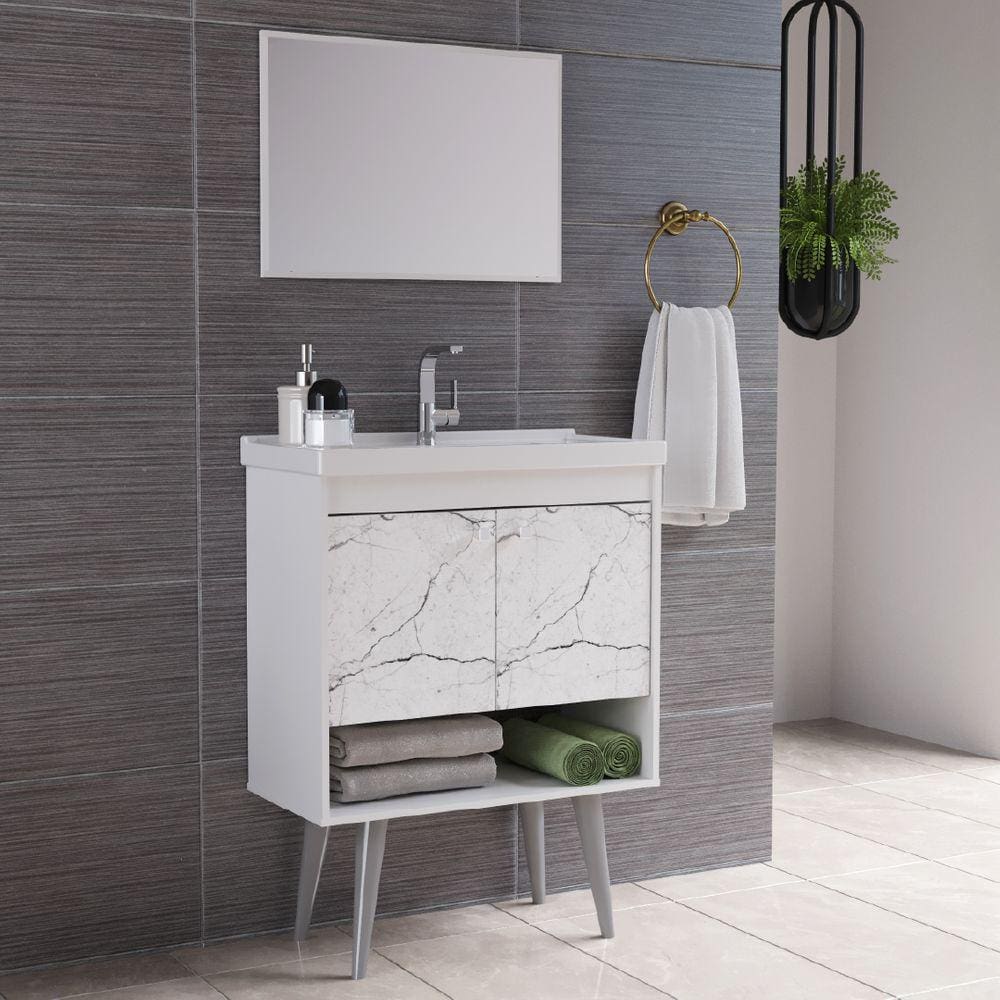 Gabinete pia pia retro | Casas Bahia