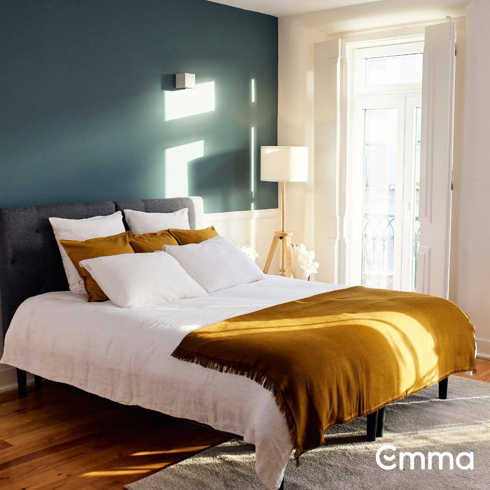 Cama casal emma quim | Promoção Gol de Pix Casas Bahia