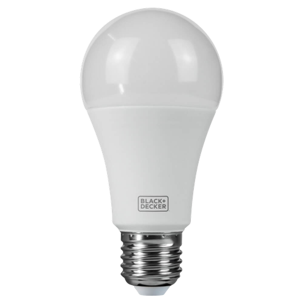 Lampada led bulbo 17w e27 6500k luz branca bivolt black decker bda6 ...