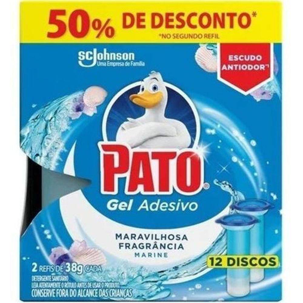 Desodorizador pato bloco caixa acoplada marine 40g | Casas Bahia