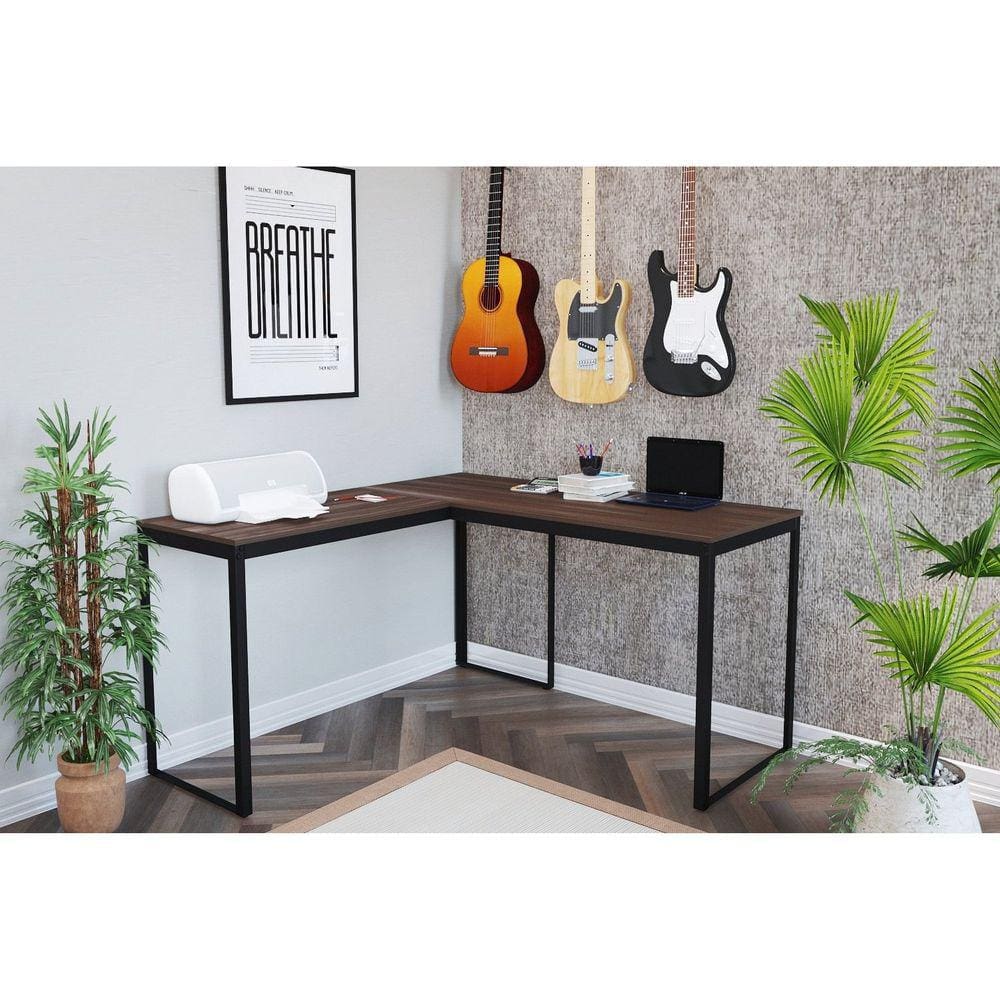 Escrivaninha em l completa | Casas Bahia