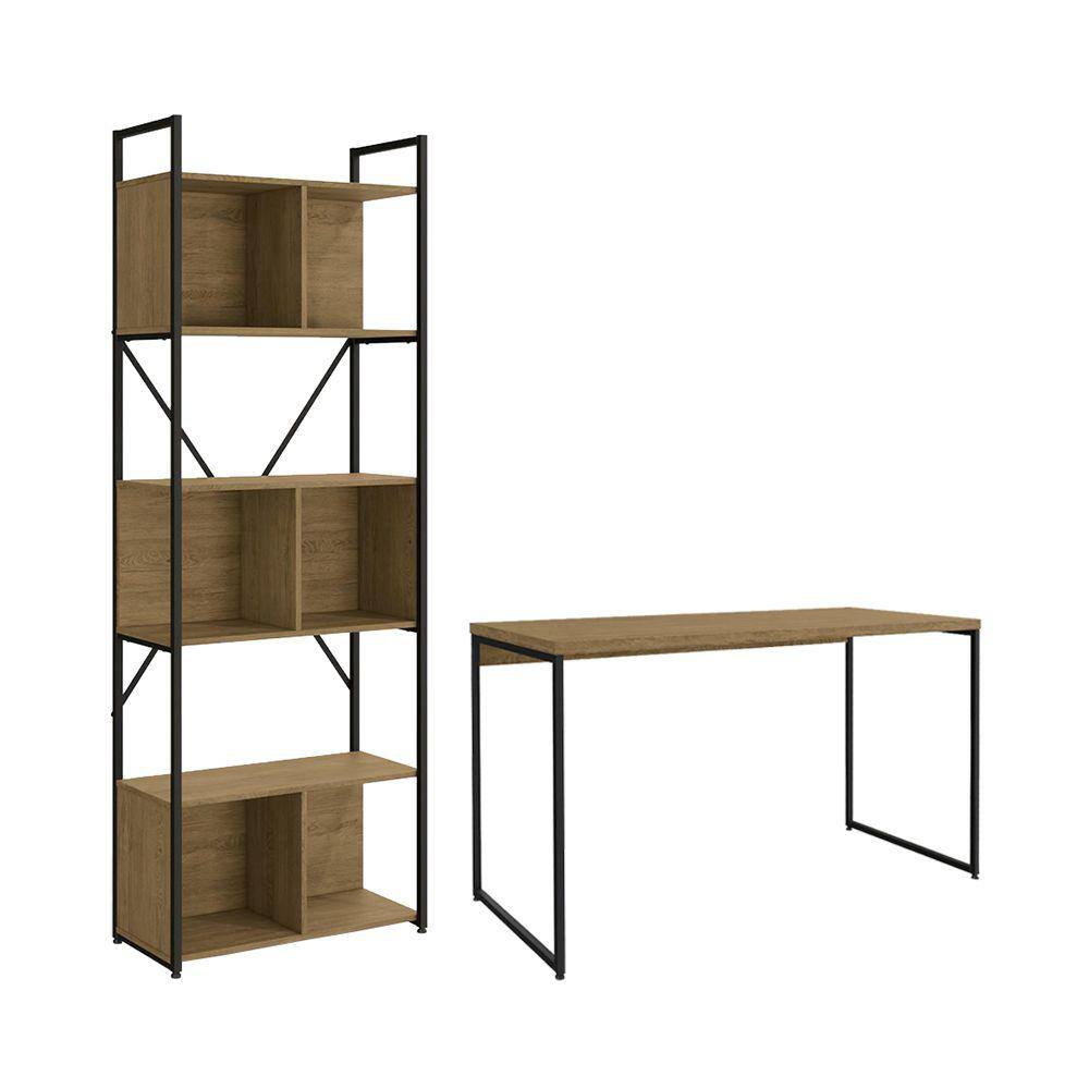 Estante industrial e mesa industrial | Casas Bahia