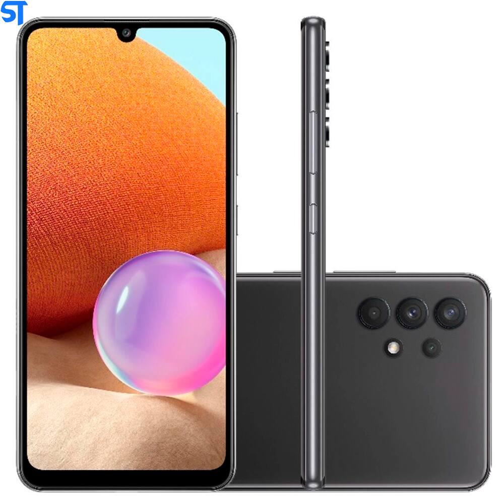 Smartphone Samsung Galaxy A32 128gb Preto 4g 4gb Ram Tela6 4 Cam