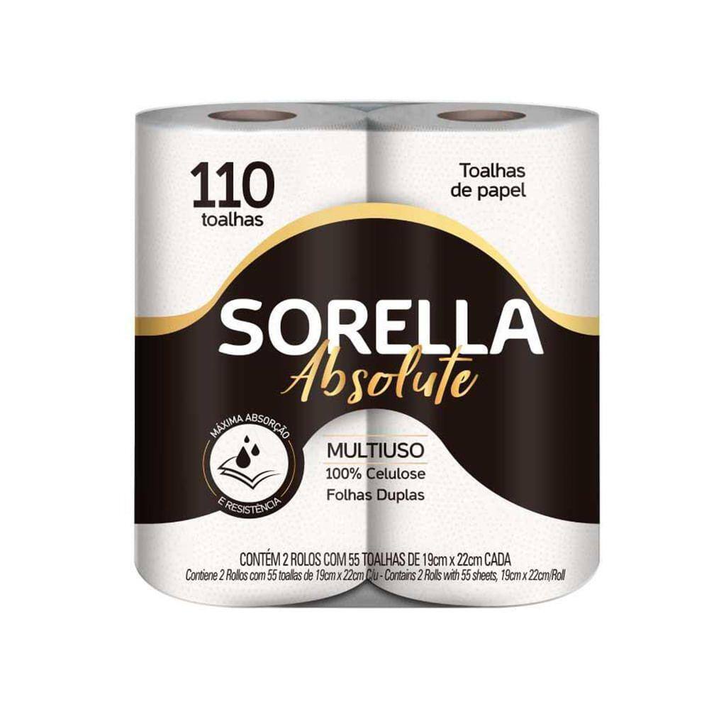 Papel toalha embalagem com 3 rolos | Casas Bahia