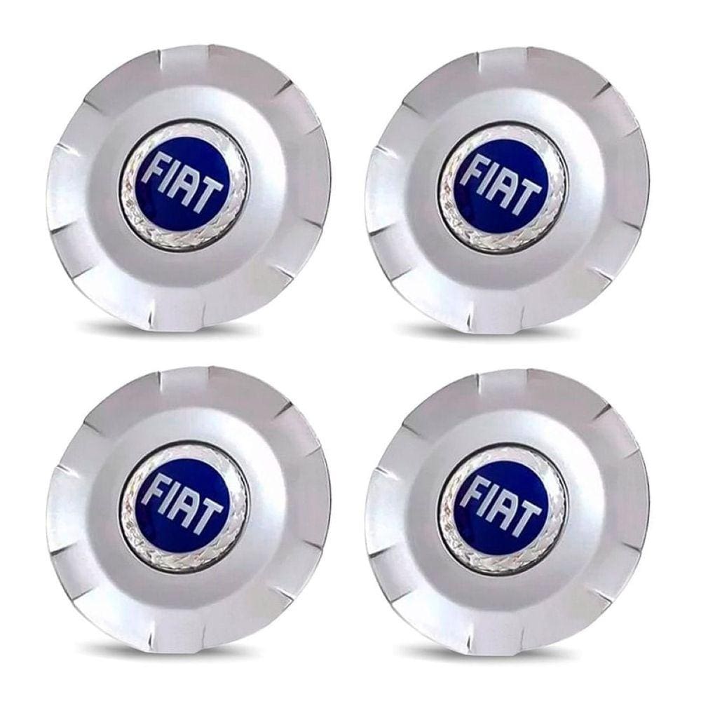 Jogo emblema roda aro 18 fiat | Casas Bahia