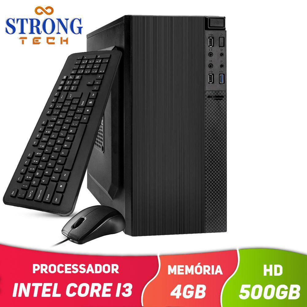 Computador pc cpu intel dual core 3 1ghz com hdmi 4gb hd 500gb ...