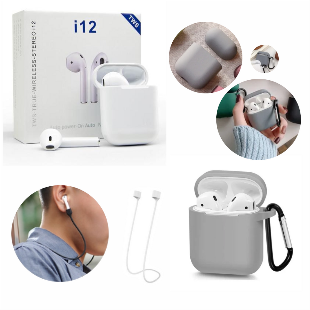 Fone bluetooth i12 branco Black Friday | Vale Pix - Casas Bahia