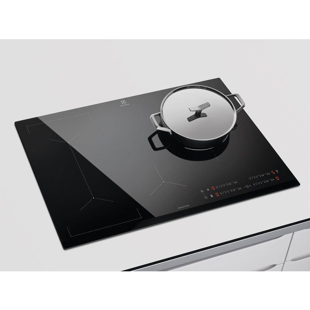 Cooktop inducao 4 zonas e painel touch preto electrolux | Casas Bahia