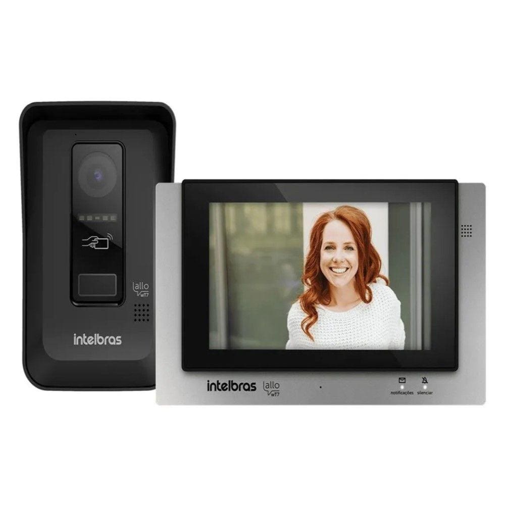 Videoporteiro eletronico allo wt7 lite intelbras | Casas Bahia