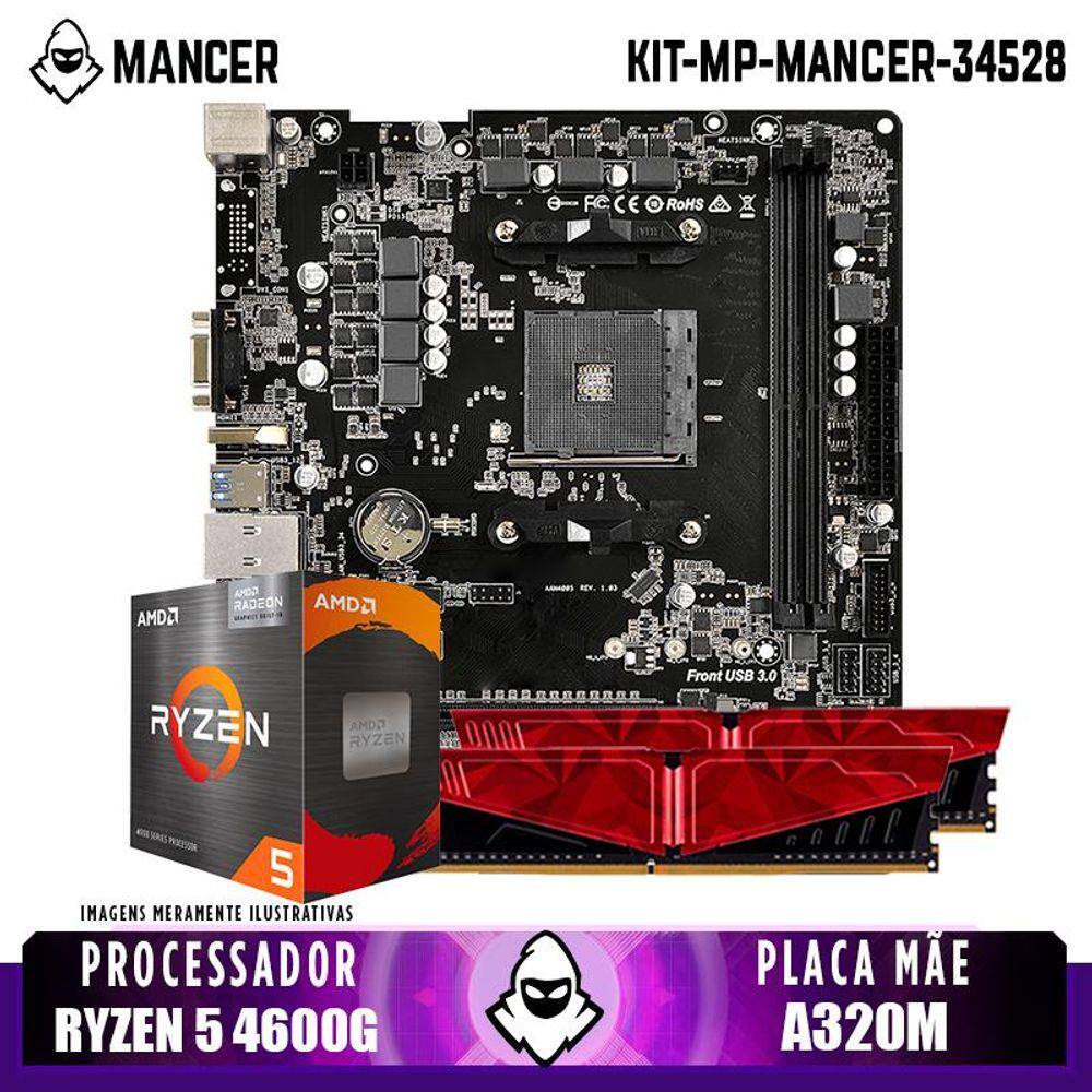 Kit placa mae e processador e memoria ddr4 | Casas Bahia