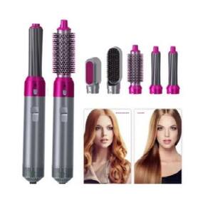 Escova alisadora rotativa pente 5 em 1 | Casas Bahia