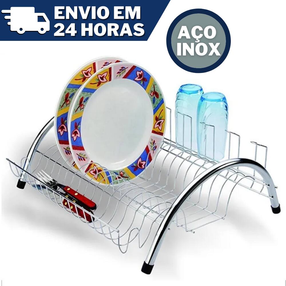 Escorredor inox copo | Casas Bahia