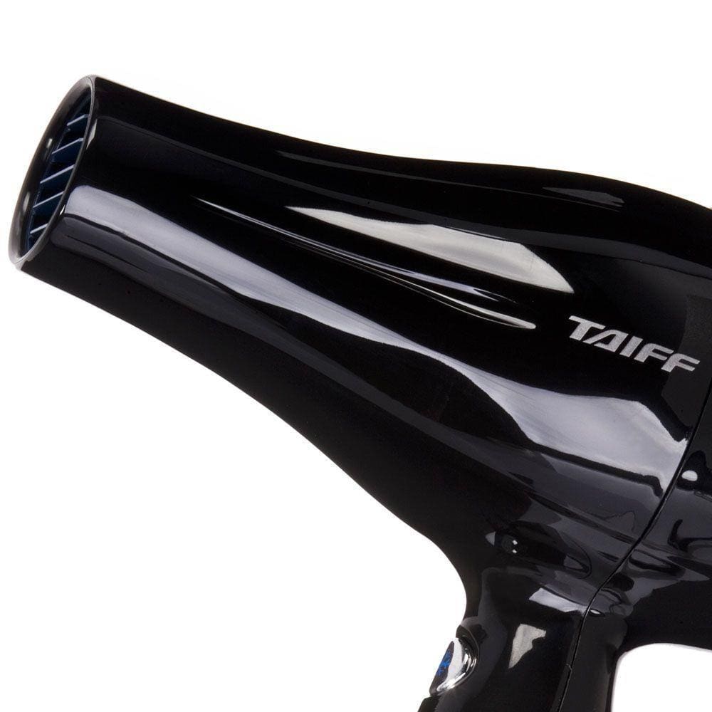 Secador cabelos taiff tourmaline ion motor ac profissional 200w preto ...