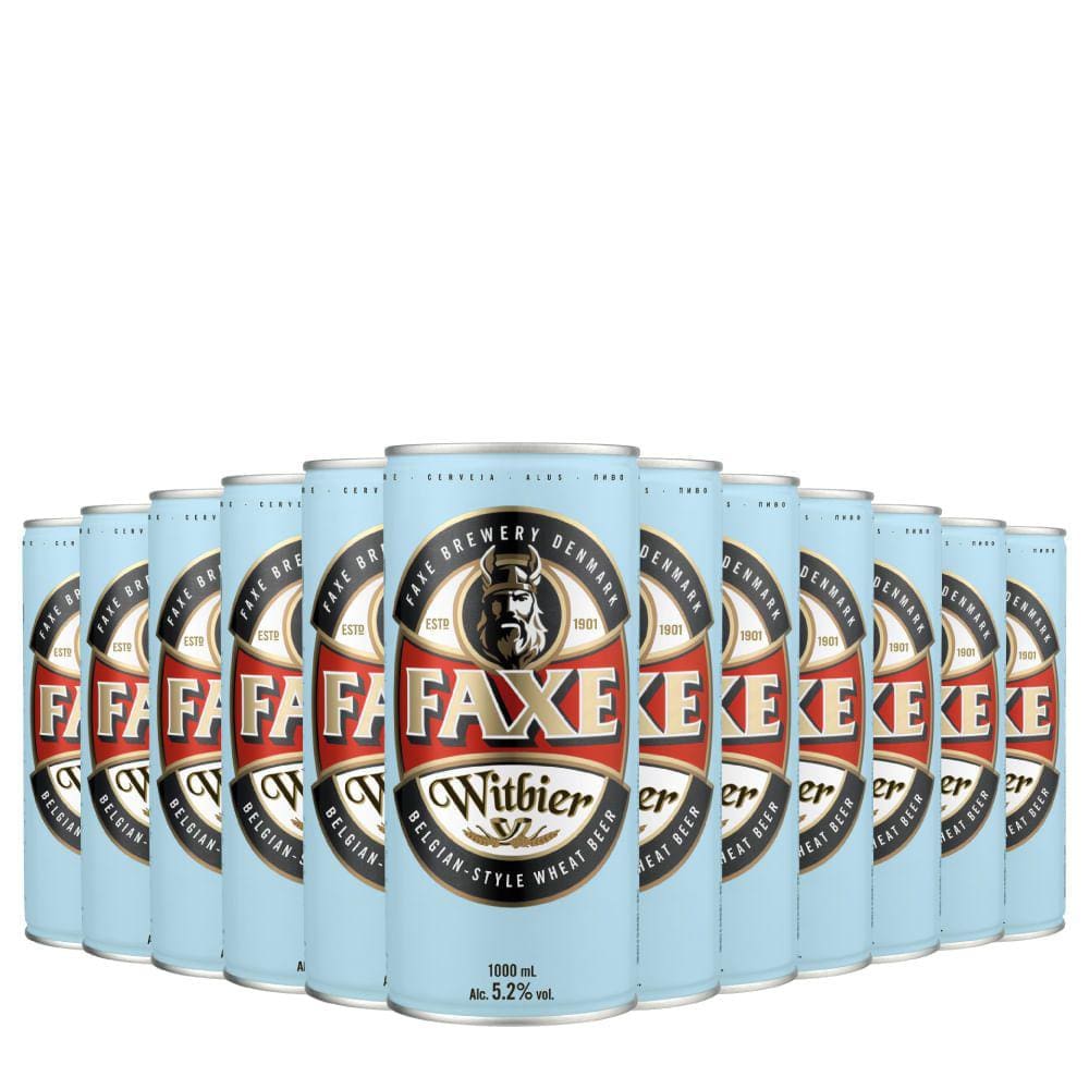 Cerveja faxe witbier 1000 ml | Casas Bahia