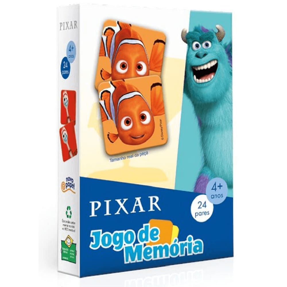Jogo da memoria pixar | Casas Bahia