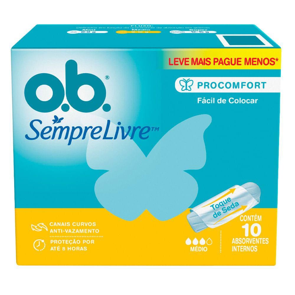 Como usar o absorvente ob | Casas Bahia