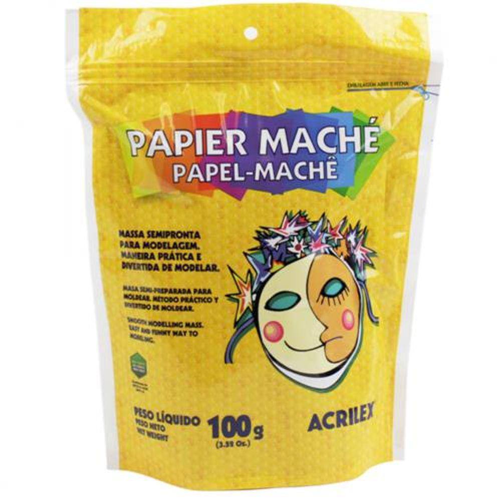 Papel mache 100g | Casas Bahia
