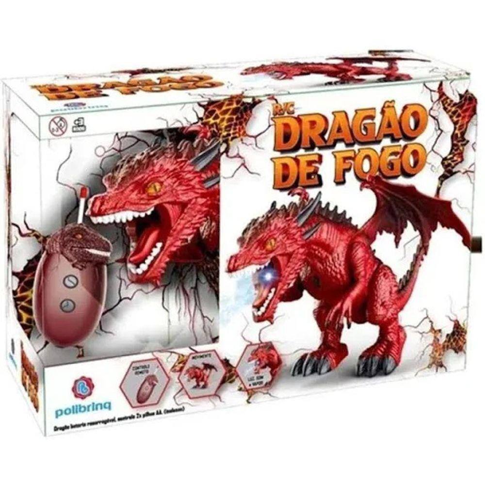 Brinquedo dragao que cospe fogo | Casas Bahia