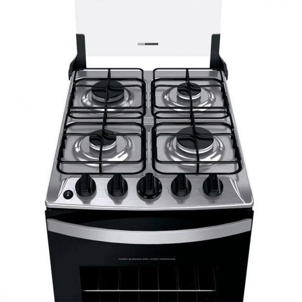 Fogao 4 bocas brastemp inox branco | Casas Bahia