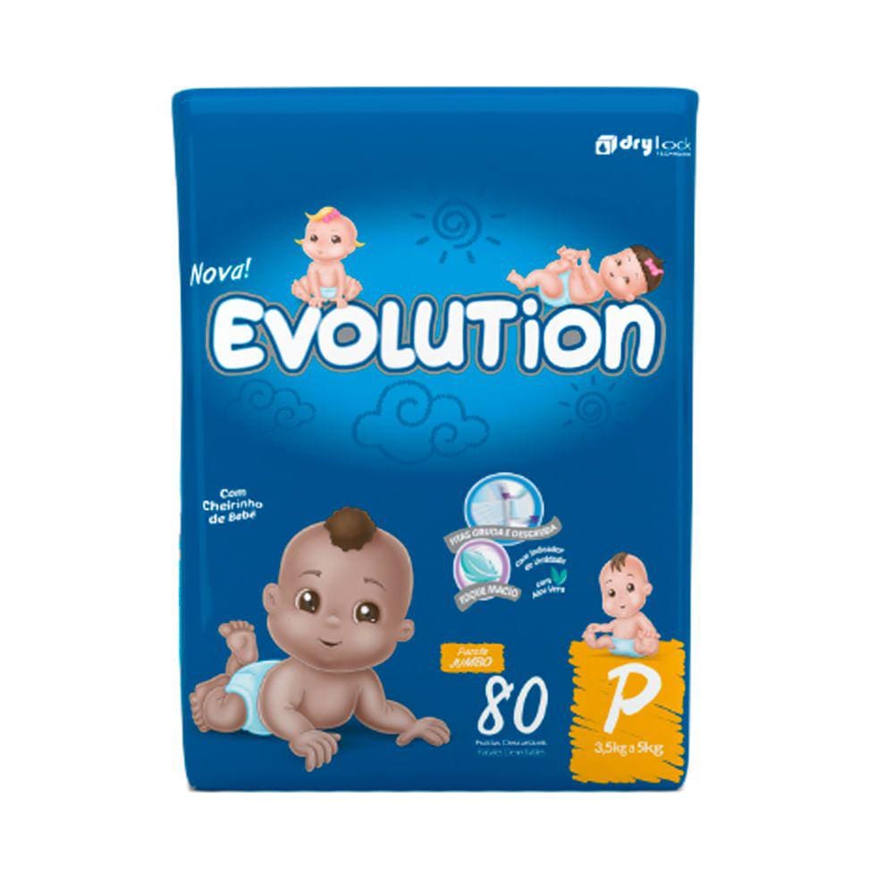 Fralda evolution nova embalagem | Casas Bahia