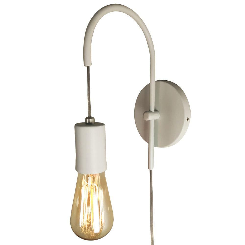 Luminaria parede branco | Casas Bahia