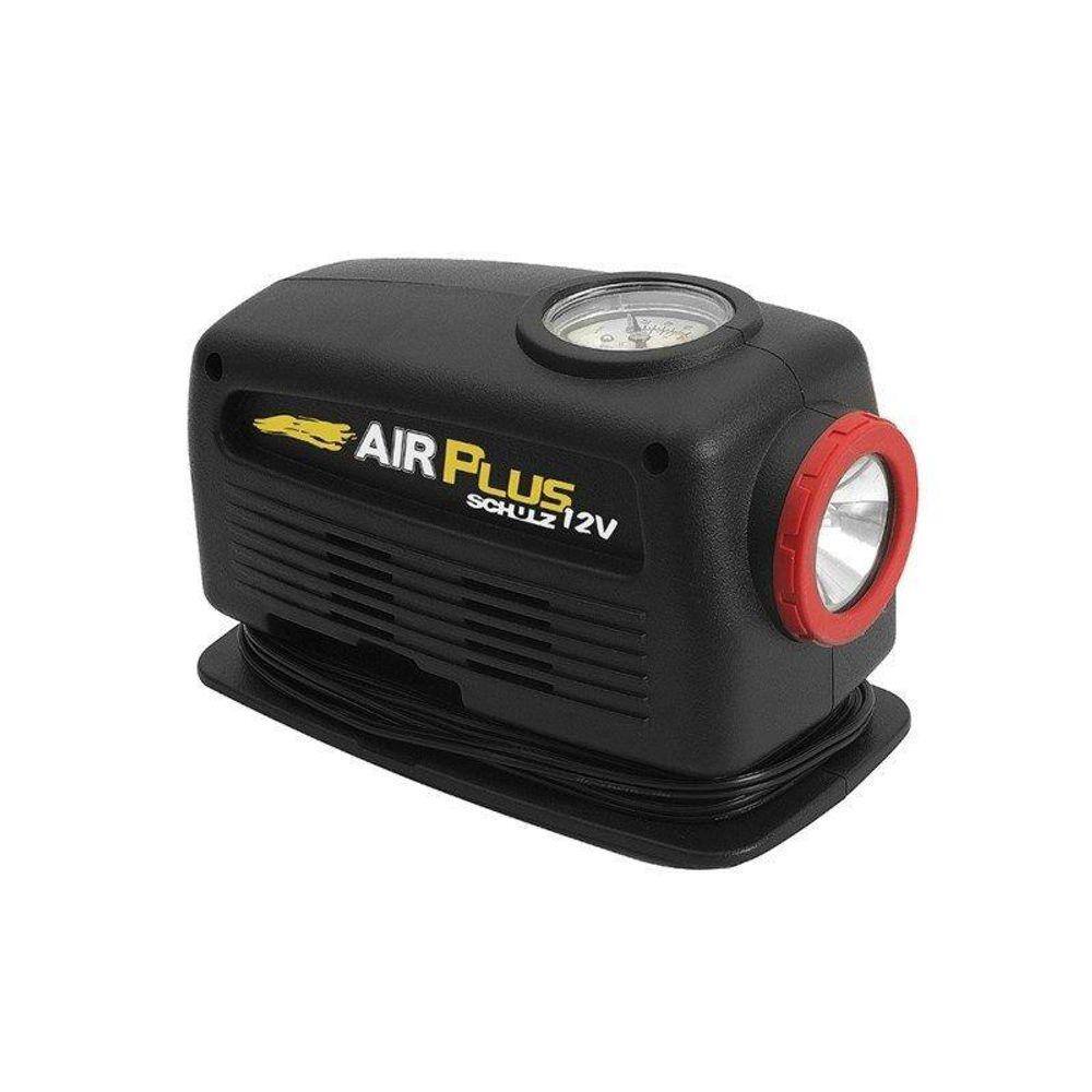 Compressor ar eletrico schulz 12v automotriz air plus 12v duo 12v220v ...