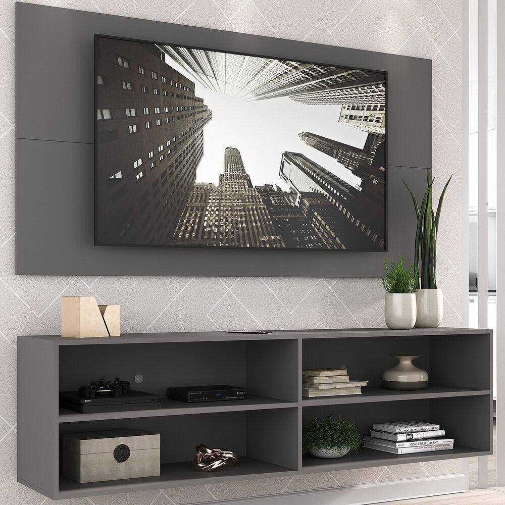 Painel suspenso grafite | Black Friday Casas Bahia