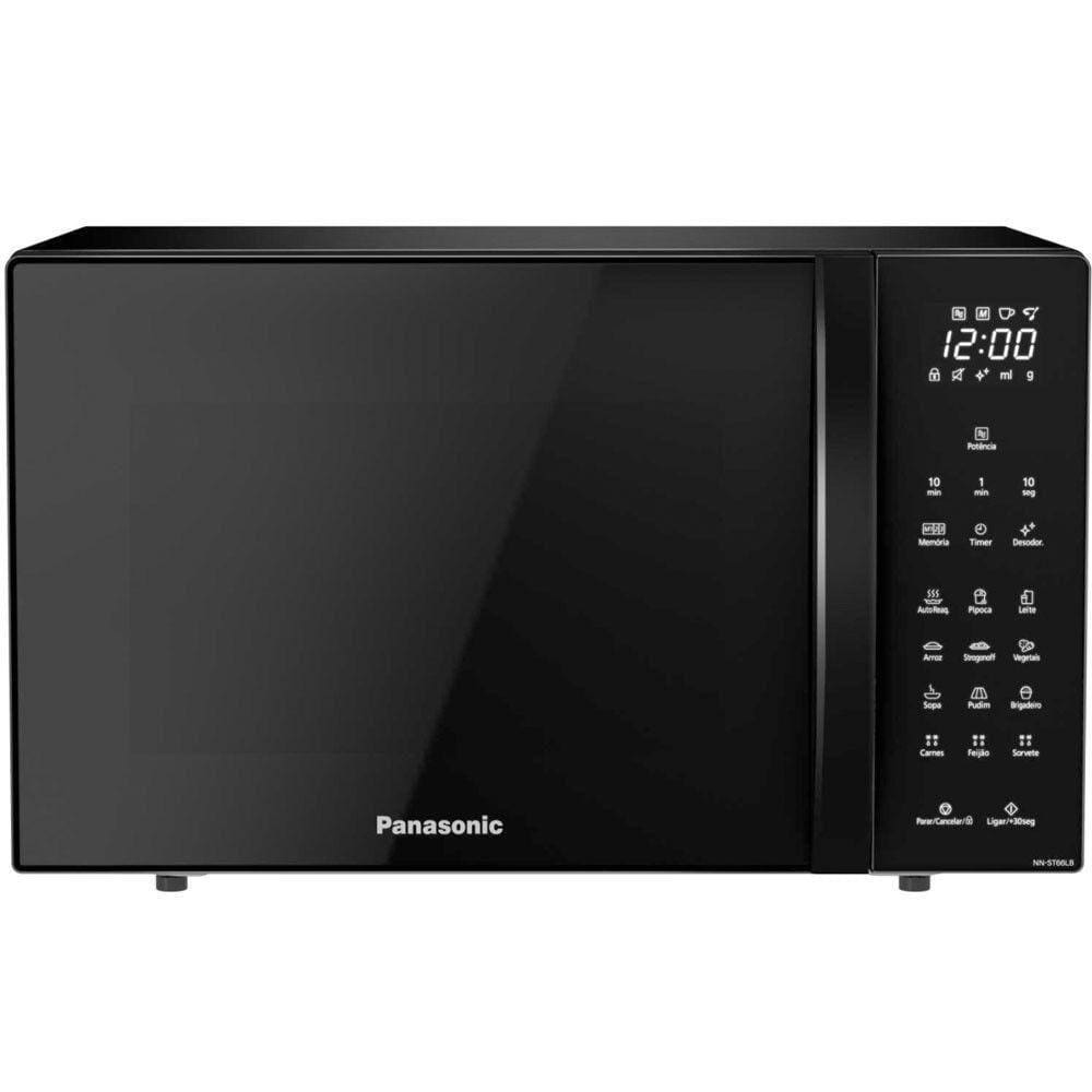 Microondas panasonic nnst66lbruk 220v 32l preto | Casas Bahia