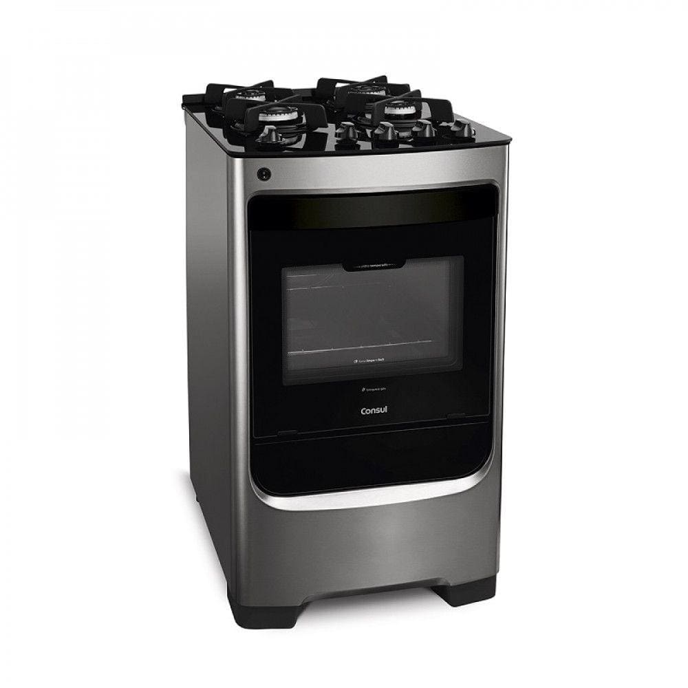 Fogao consul 4 bocas vidro temperado | Casas Bahia