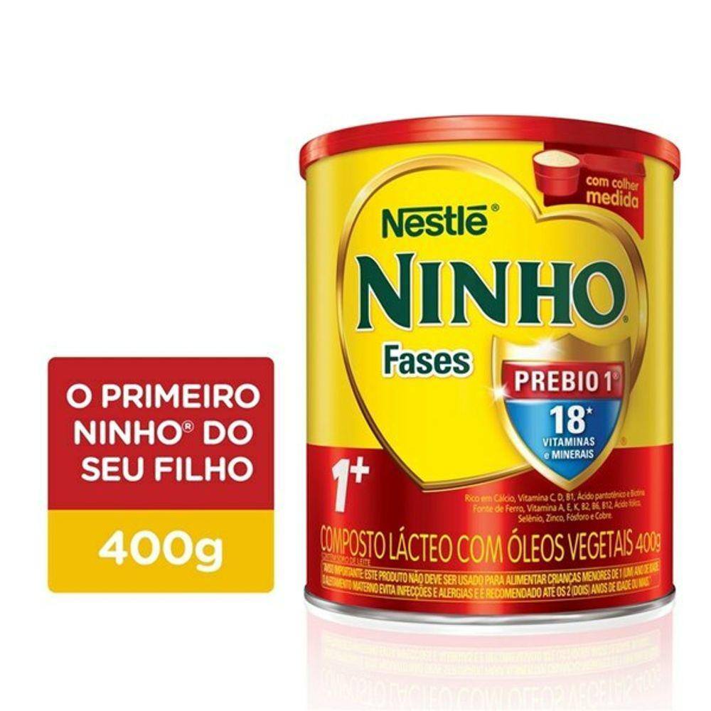Leite ninho em lata fases 1 a3 anos | Casas Bahia