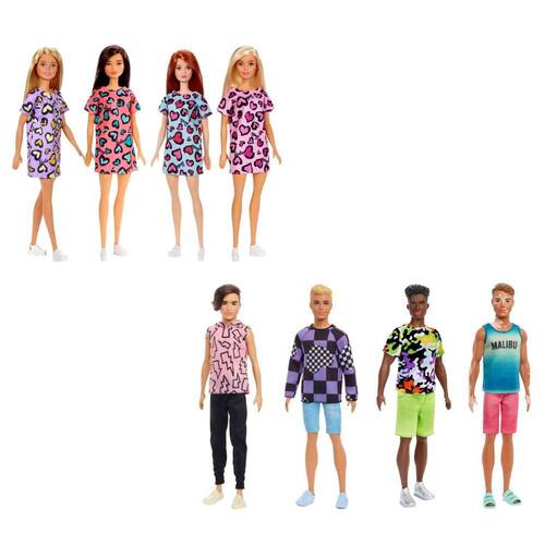 Kit Fashionista Boneco Ken + Boneca Barbie | Casas Bahia