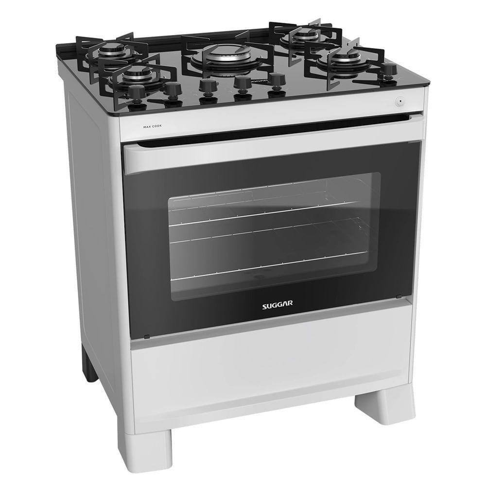 Fogao 4 bocas max cook automatico suggar a gas bivolt | Casas Bahia