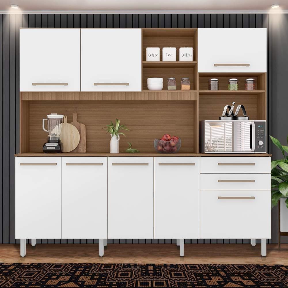 Armario cozinha em pe fino | Casas Bahia