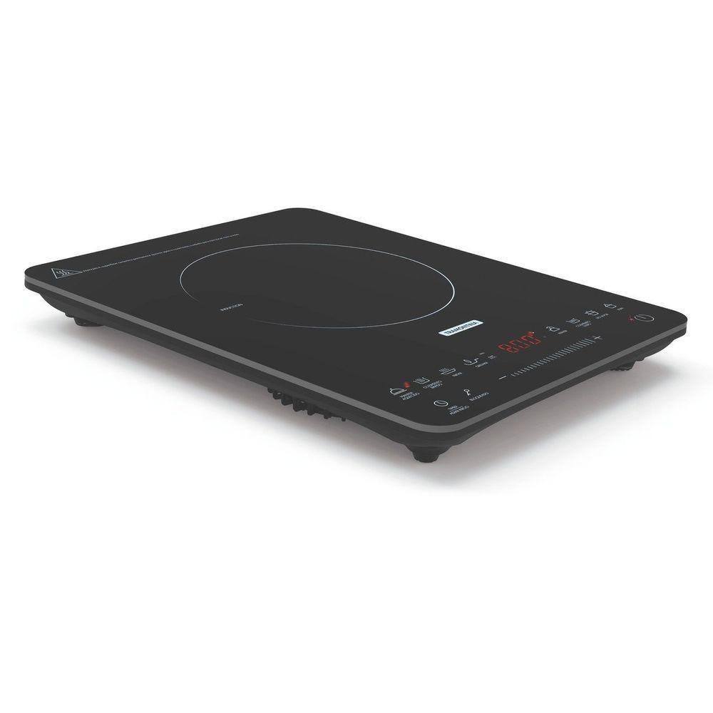 Cooktop 1 boca inducao brastemp portatil com touch timer com ...