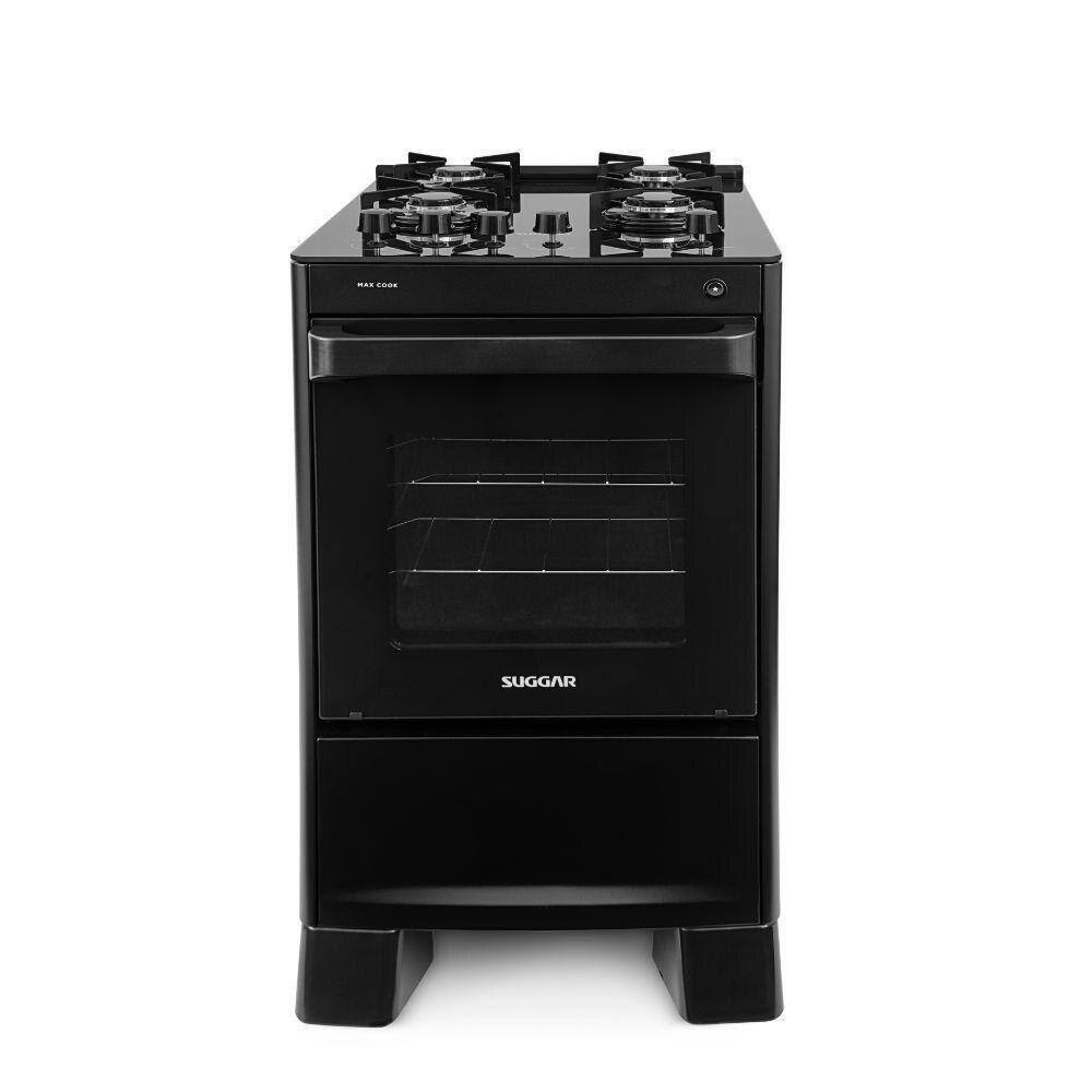 FOGAO 4BOCAS MAX COOK SUGGAR | Casas Bahia