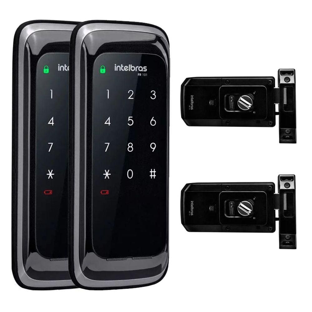 Fechadura eletronica intelbras fr 101 intelbras | Casas Bahia