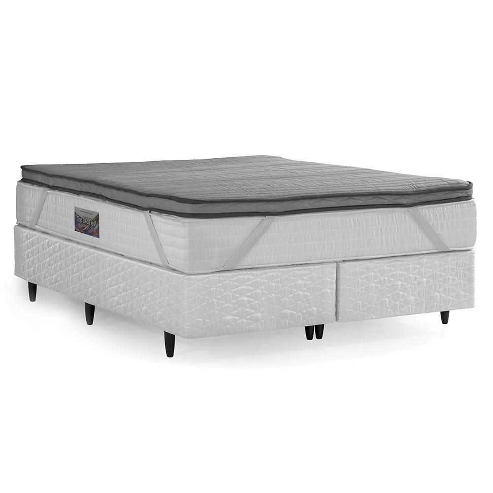 Cama box herval queen pillow top | Casas Bahia