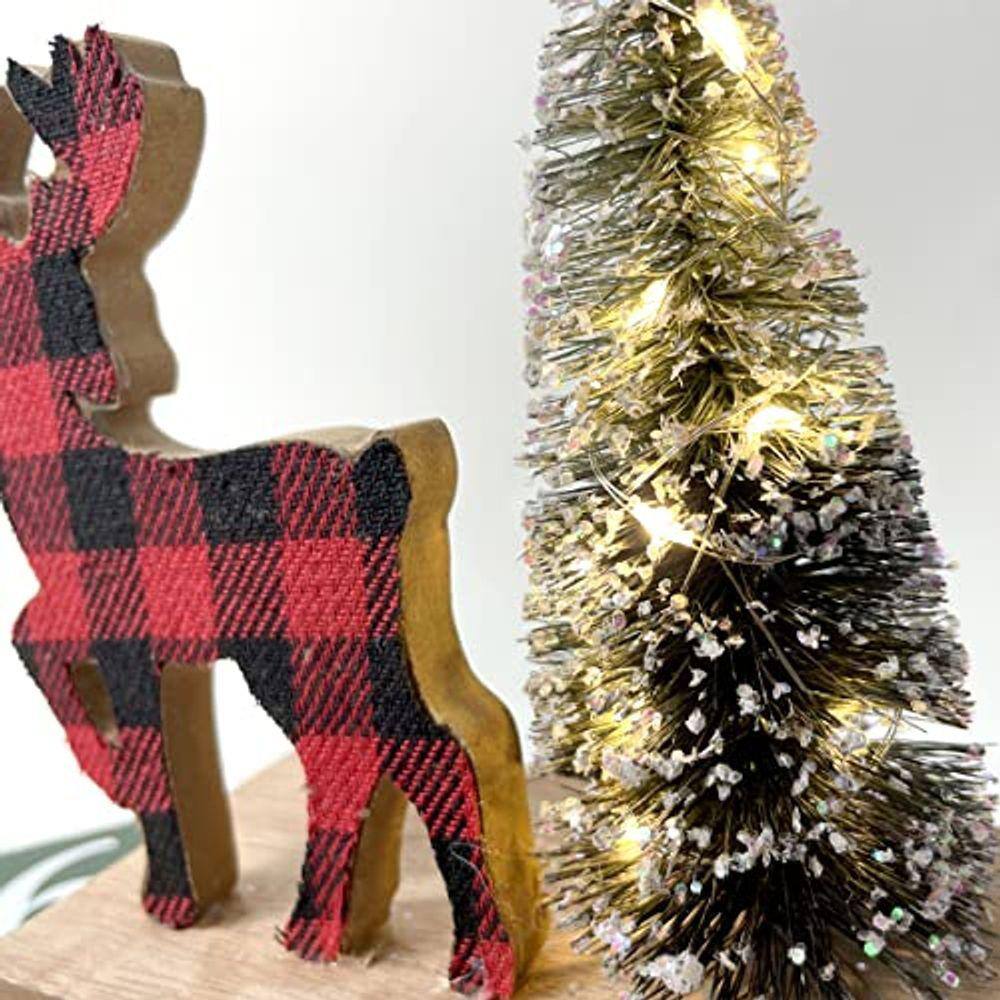 Fashion products Eternhome Elk Christmas Tree Count Down Advent ...