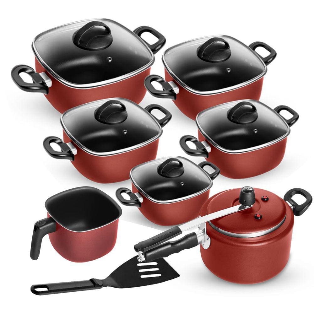 Jogo panela panela quadradas Black Friday | Vale Pix - Casas Bahia