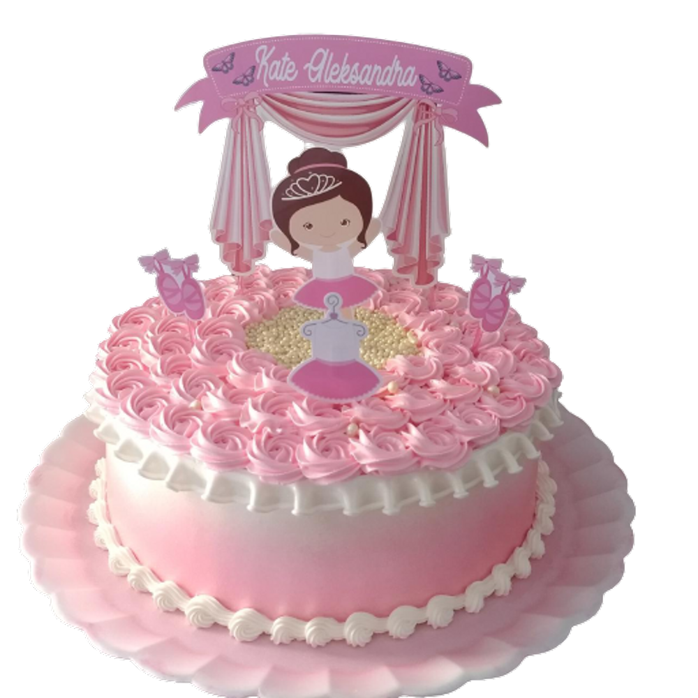 Topo De Bolo Bailarina Casas Bahia