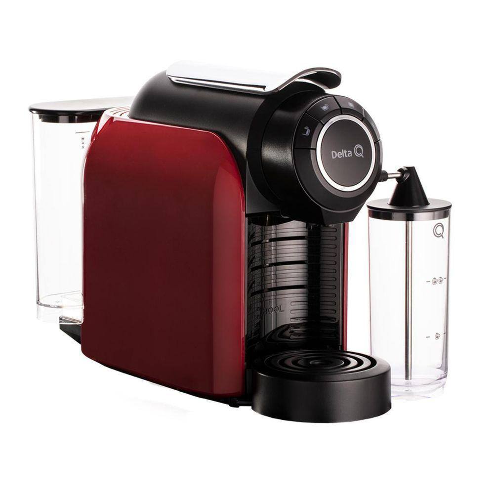 Cafeteira expresso delta q vermelha 110v milk qool evolution cappucino ...