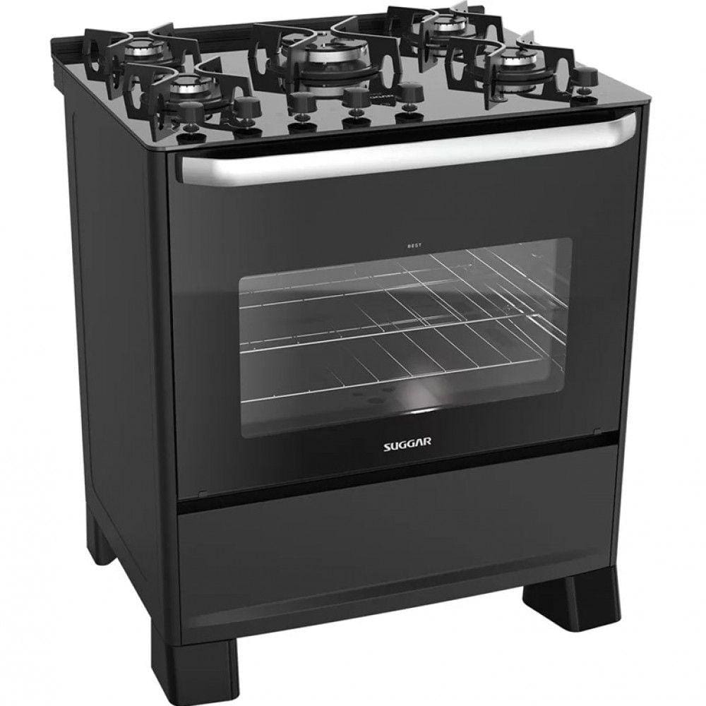 Fogao piso 5 bocas cook | Casas Bahia