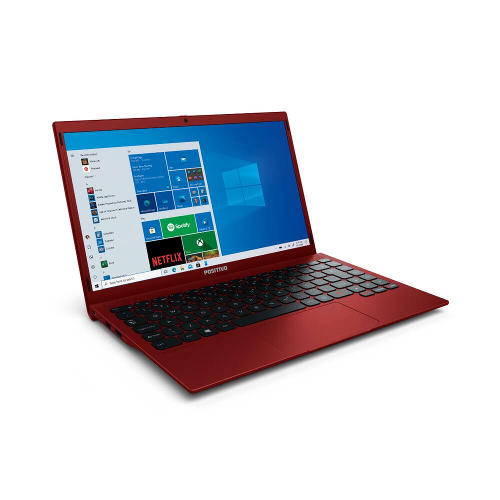 Notebook positivo intel atom quad core 4gb 128gb emmc tela14 windows 10 ...