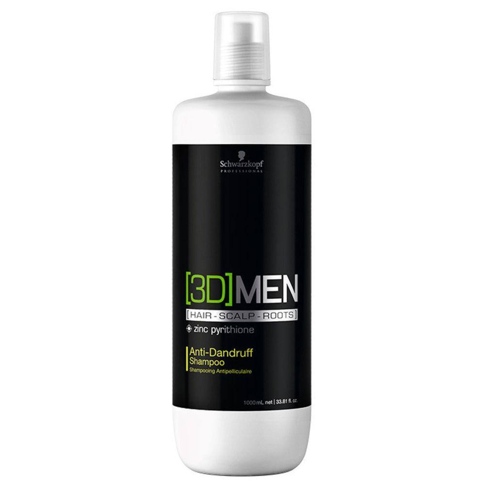 Schwarzkopf 3d men anti dandruff shampoo anticaspa 1 litro Black Friday ...