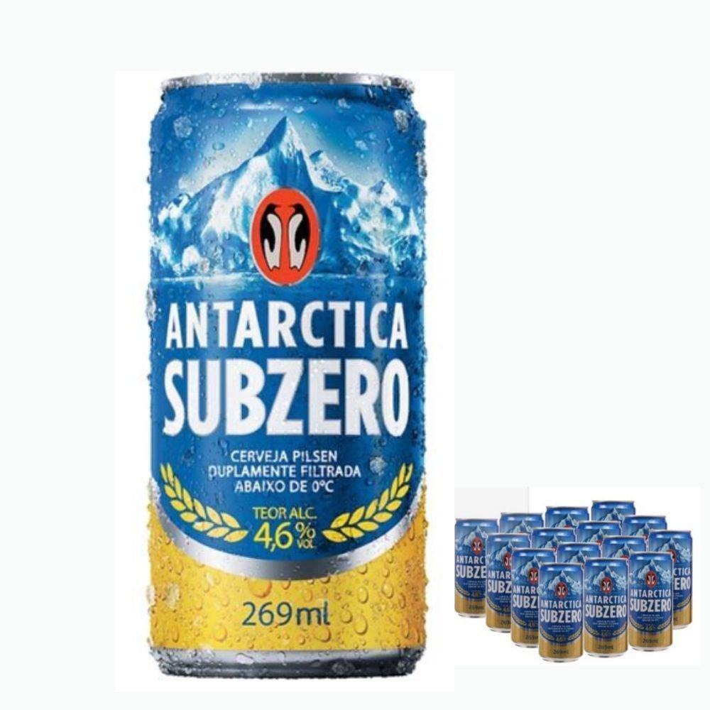 Cerveja antarctica sub zero lata 350ml extra extra extra extra extra ...
