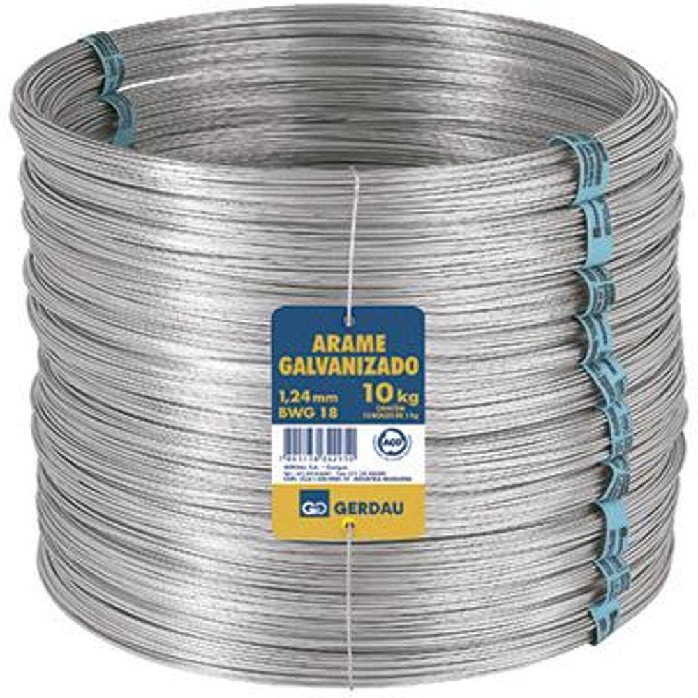 Arame liso gerdau 1000 mts | Casas Bahia